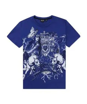 Just Cavalli Printed T-shirt With Round Neck