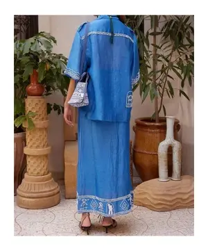 ALEMAIS Straight Midi Skirt