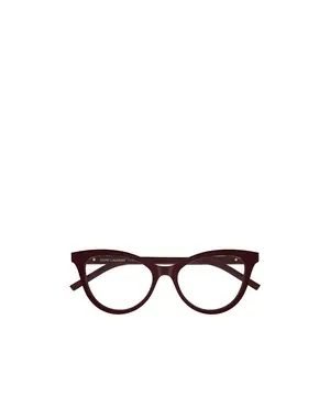 Saint Laurent Full-rimmed Eyeglasses - Brown