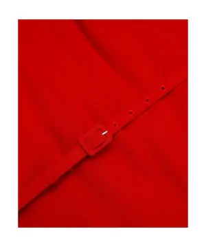 Roland Mouret Light Cady Belted Cape Dress