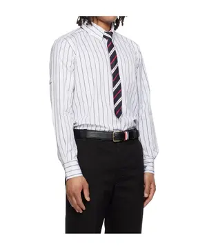 Thom Browne Stripe Poplin Shirt