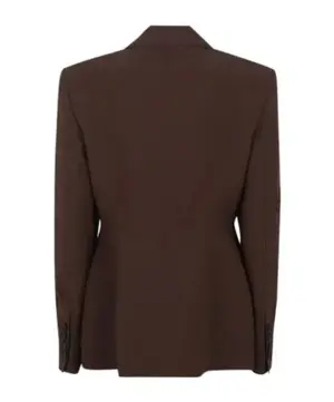 ERMANNO FIRENZE Double-breasted Blazer - Black
