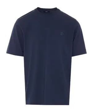 Herno Logo Crewneck T-shirt - Blue
