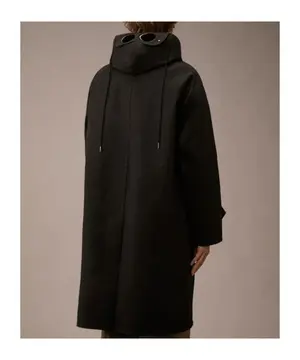 C.P. COMPANY X Mackintosh Goggle Detail Hooded Coat