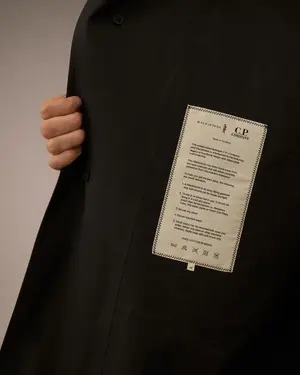 C.P. COMPANY X Mackintosh Goggle Detail Hooded Coat