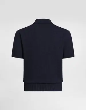 Dolce & Gabbana Dolce Gabbana Short-sleeved Polo Shirt - Blue