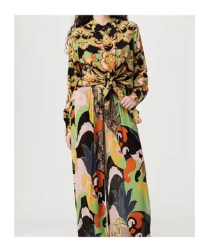 Etro Floral Print Longline Shirt