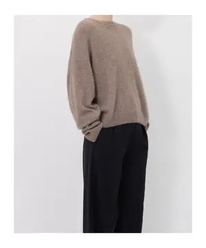 Loulou De Saison Tristan Crewneck Knitwear - Gray