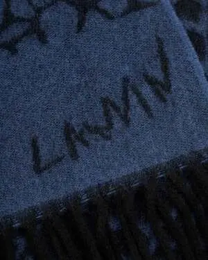 LANVIN Tassel Scarf - Blue