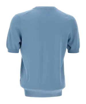 GRAN SASSO Short Sleeve Knitted Sweater