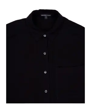 JAMES PERSE Oversized Fit Shirt With Chest Pocket And Button Fastening