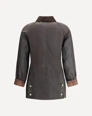 Barbour Classic Beadnell Waxed Jacket - Black