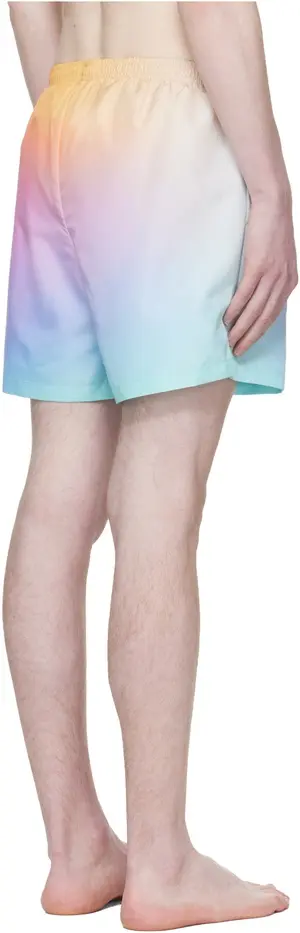 Casablanca Gradient Print Swim Shorts