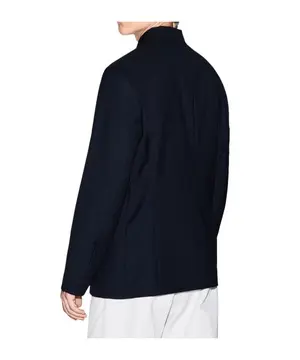 Armani Exchange Long-sleeved Casual Jacket With Classic Collar