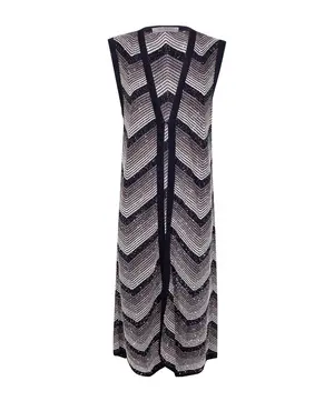 D.exterior Long Knit Cardigan