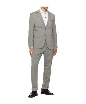 Hugo Boss Long-sleeved Wool Blend Suit