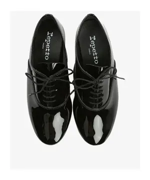 Repetto Patent Leather Lace-up Oxfords