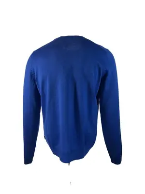 Hugo Boss Round Neck Long Sleeve Sweater - Blue