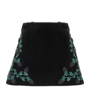 Balmain Embroidered Skirts