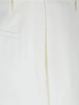 Fabiana Filippi Tailored Wide-leg Pants - White