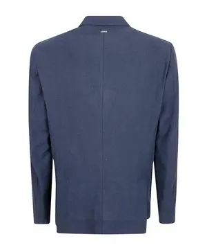 Herno Long-sleeved Suit Jacket - Blue