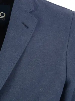 Herno Long-sleeved Suit Jacket - Blue