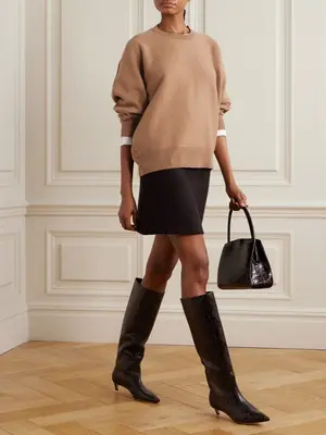 LISA YANG Haily Cashmere Sweater - Brown