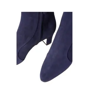 Manolo Blahnik Suede Ankle Boots