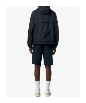 K-WAY Packable Hooded Jacket - Black