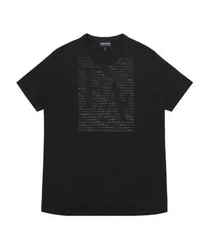 Emporio Armani T-shirt With Round Neck - Black