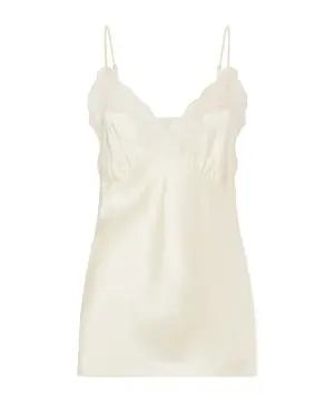 Stella McCartney Lace-trimmed Silk-satin Camisole - No
