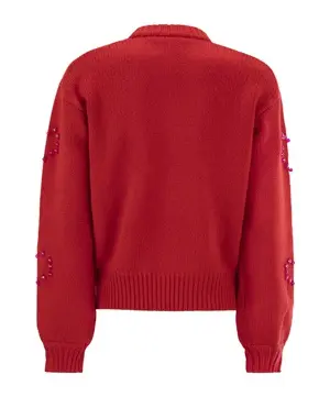 MC2 SAINT BARTH Danya Heart Pattern Knitwear