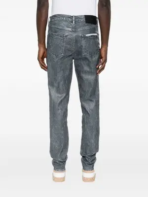 PURPLE BRAND Skinny Fit Jeans - Gray