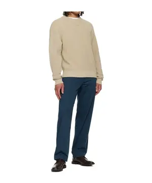 Hugo Boss Long Sleeve Ribbed Crew Neck Sweater