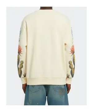 BARROW Club Cactus Print Sweatshirt