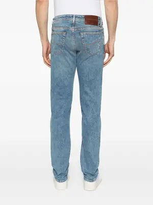 Jacob Cohen Button-up Jeans With Classic Five-pocket Design