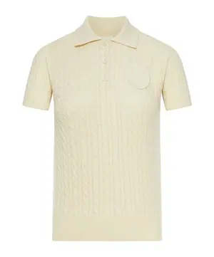 Dior Short Sleeve Polo Sweater - No