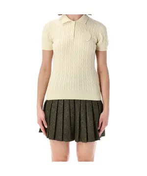Dior Short Sleeve Polo Sweater - No