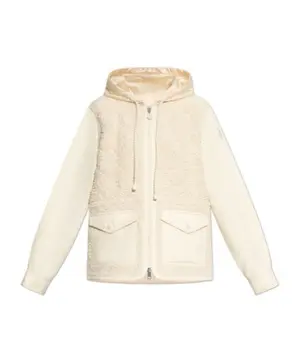 Moncler Erable Zip-up Hooded Jacket - White