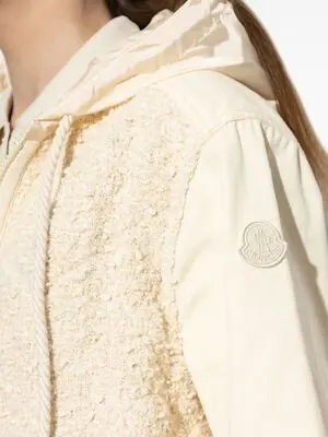 Moncler Erable Zip-up Hooded Jacket - White
