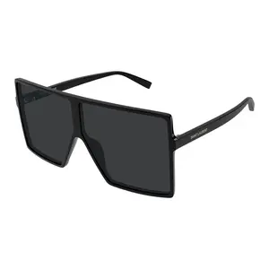 Saint Laurent Betty Rectangular Sunglasses - Black