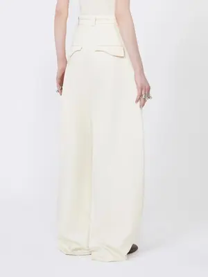 Sportmax Idoneo Belted Wide-leg Trousers