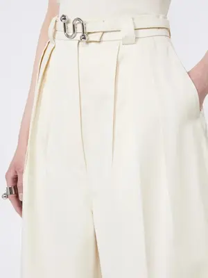 Sportmax Idoneo Belted Wide-leg Trousers