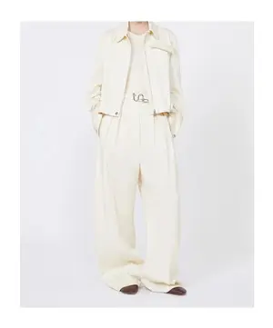 Sportmax Idoneo Belted Wide-leg Trousers