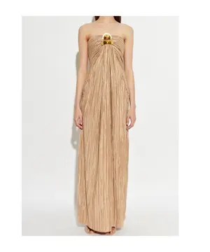 Cult Gaia Sequoia Pleated Maxi Dress