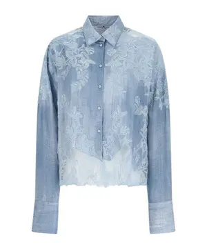 Ermanno Scervino Floral Shirts For Women