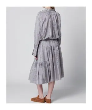 Dries Van Noten Striped Shirt Dress