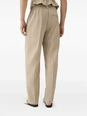 Jacquemus Pleated Straight-leg Trousers
