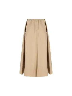 Brunello Cucinelli Elasticated Waist Skirt