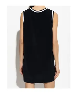 Balmain Contrast Trim Mini Dress